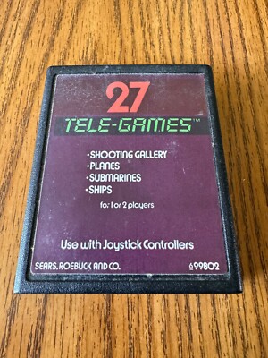 Atari 2600 Game - Target Fun (Sears Tele-Games) | eBay