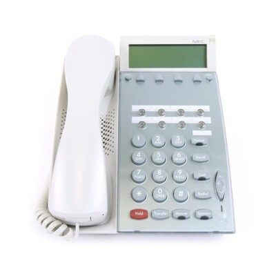 NEC DTP-8D-1 - 8 Button Display White Telephone Stock# 590020 NEW | eBay