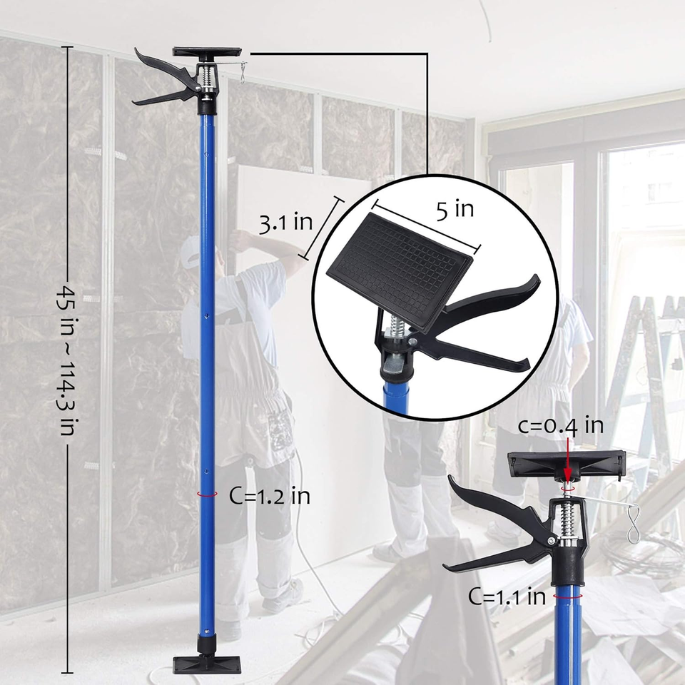 Adjustable Support Pole, 3Rd Hand Support System, Steel Quick Support ...