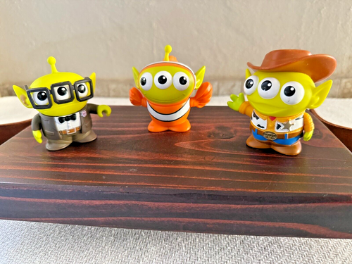 Disney Pixar Alien Remix Set of 3 Finding Nemo Toy Story Woody Up Carl ...