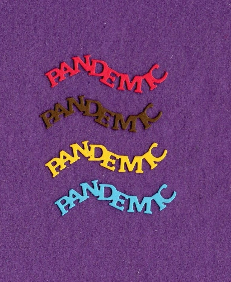 PANDEMIC die cuts scrapbook cards | eBay