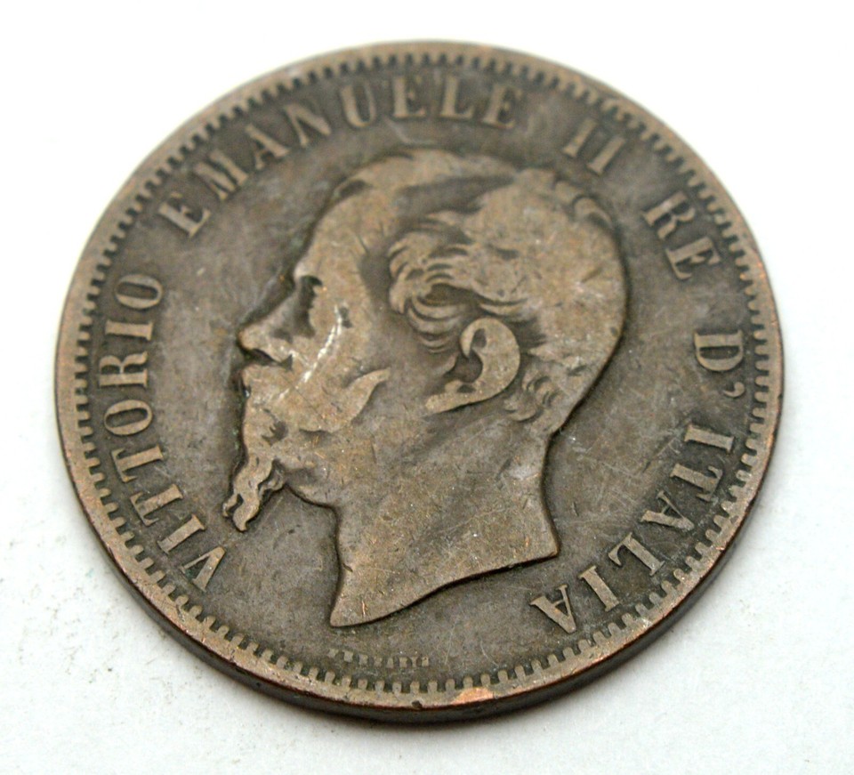ITALY 10 CENTESIMI 1862 M OLD COIN | eBay