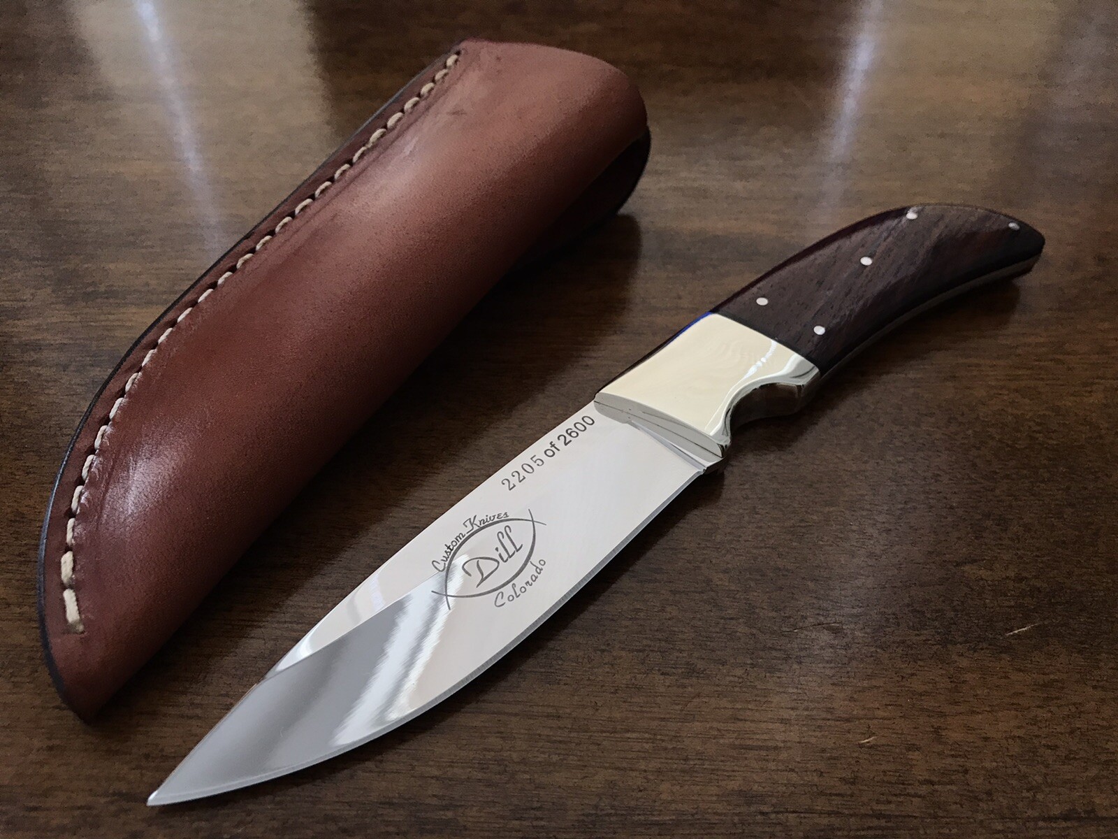 Bob Dill (Dill Custom Knives) Custom Fixed blade Knife | eBay