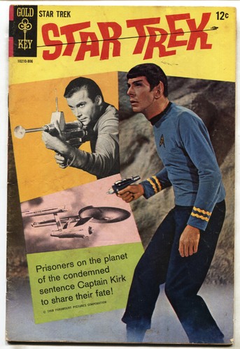 Star Trek #2--1968--Gold Key--Leonard Nimoy--William Shatner--comic ...