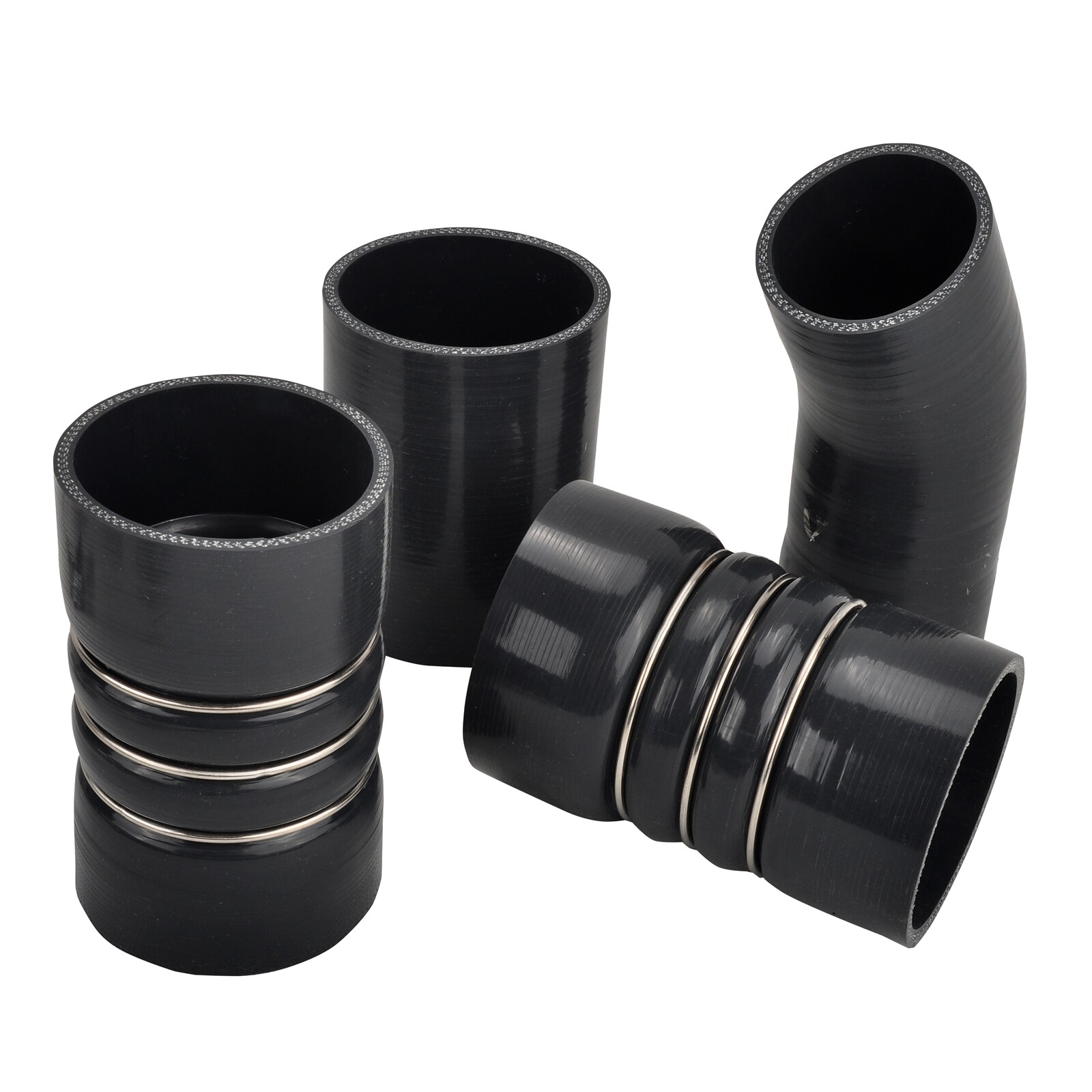 Turbo Intercooler kit Pipe Boot CAC Fits Ford 6.0L 03-07 F250 F350 F450 ...