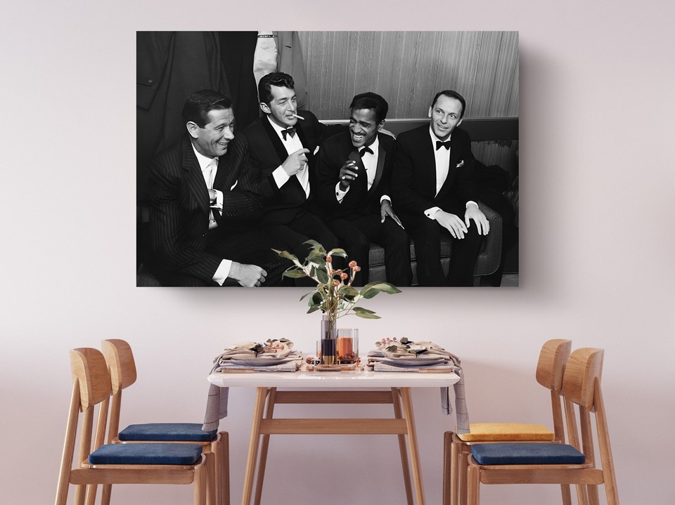 The Rat Pack Poster Carnegie Hall NY 1965 - Canvas Wall Decor | eBay