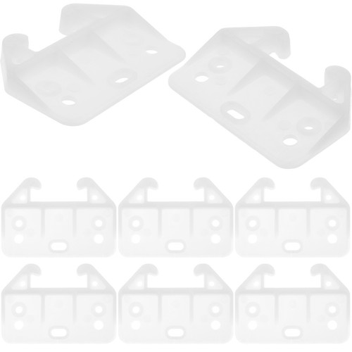 20 Sets Plastic Drawer Slides and Guides Dresser Track Replacement Kit ...