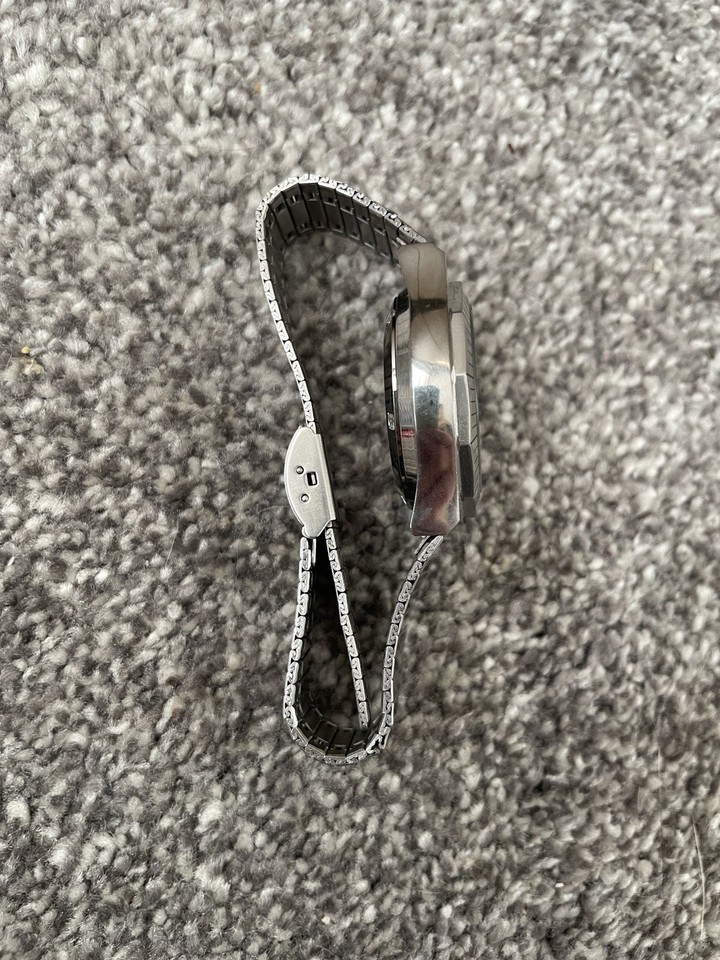 1970s Bulova Oceanographer 666 FT Quartz Men’s Watch Black Face ...