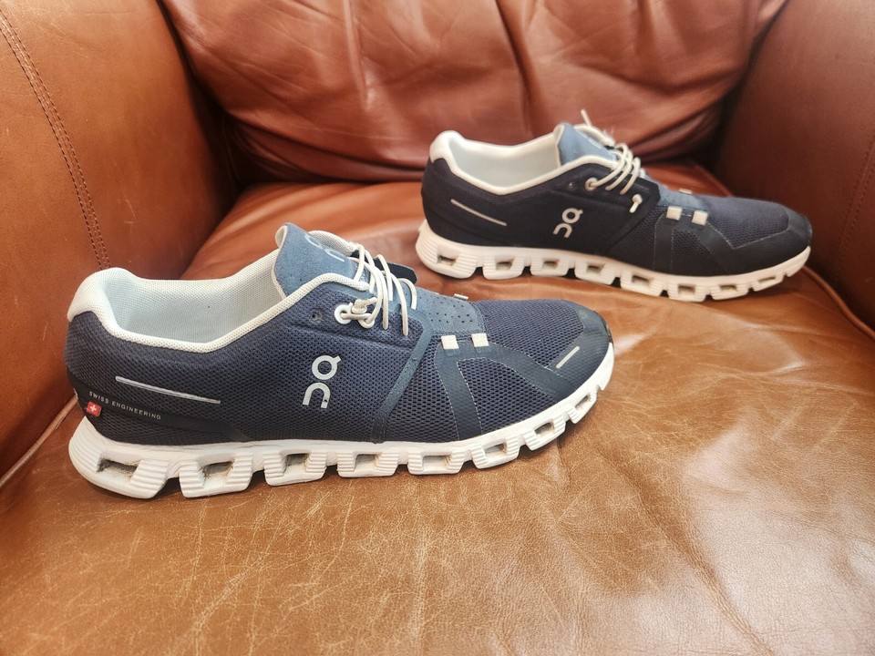 On Cloud 5 Men’s Navy blue & White Size 10 M ONCLOUD Running | eBay