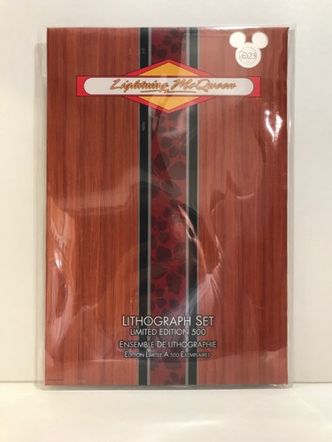 Disney Store Pixar Cars Limited Edition 500 Lithograph Set D23 2015 | eBay