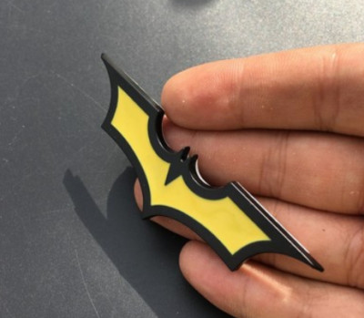 Metal Batman Logo Dark Knight Mask Car Motorcycle Emblems Badge Decal ...