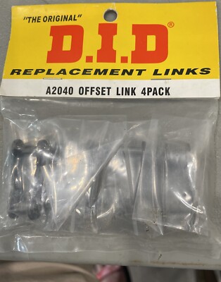 D.I.D. A2040 Offset Replacement Link Roller Chains Pack Of 4 Pieces | eBay