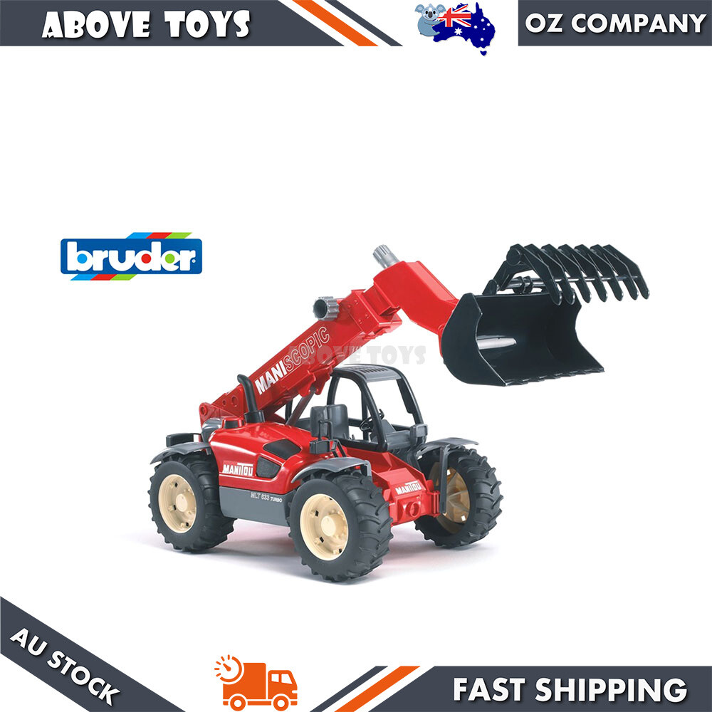 Bruder 1:16 Scale Manitou Telescopic Loader MLT 633 Kids Architecture ...