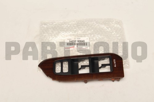 7423260640 Genuine Toyota PANEL, FRONT ARMREST BASE, UPPER LH 74232 ...