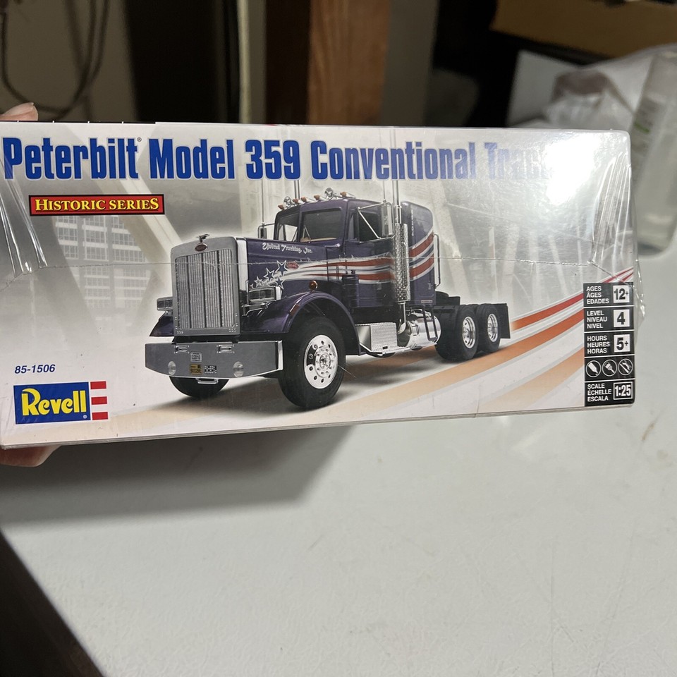 Revell Peterbilt 359 Model Kit Conventional Tractor | eBay