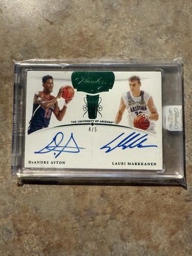 2018 Panini Flawless DeAndre Ayton Lauri Markkanen University Arizona ...