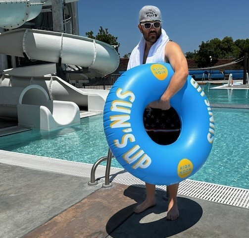 High Noon Vodka Seltzer Pool River Innertube Float Large Adult Floatie ...