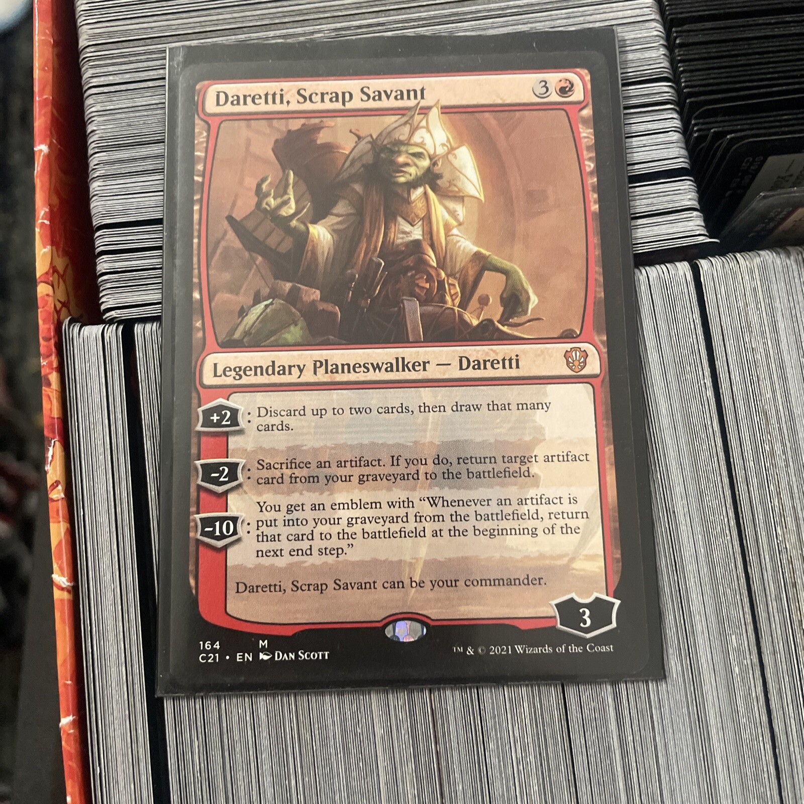 MTG Daretti, Scrap Savant Commander 2021 164 Regular Mythic | eBay