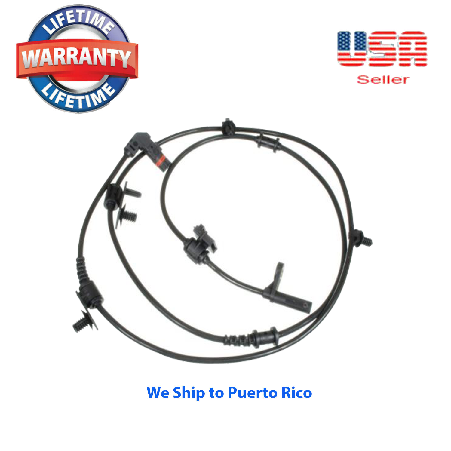 Set 4 ABS Wheel Speed Sensor Rear Front L & R AWD Fit:Chrysler 300 ...