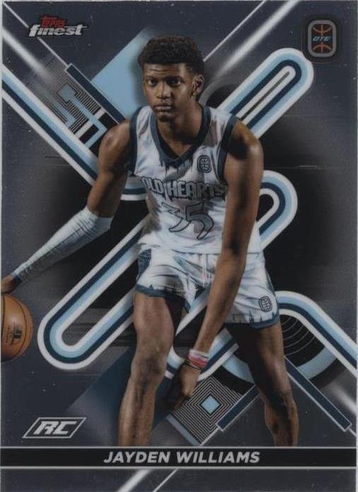 2022-23 Topps Finest OTE Overtime Elite - Jayden Williams #27 (RC) for sale online | eBay