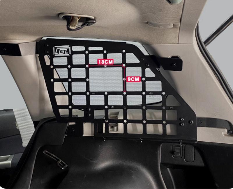 Rear Side Window Molle Storage Flank Panel For Subaru Forester 2008 ...