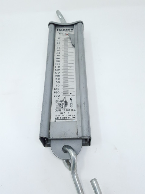 Hanson Viking 200 LB Hanging Scale 8920 for sale online | eBay