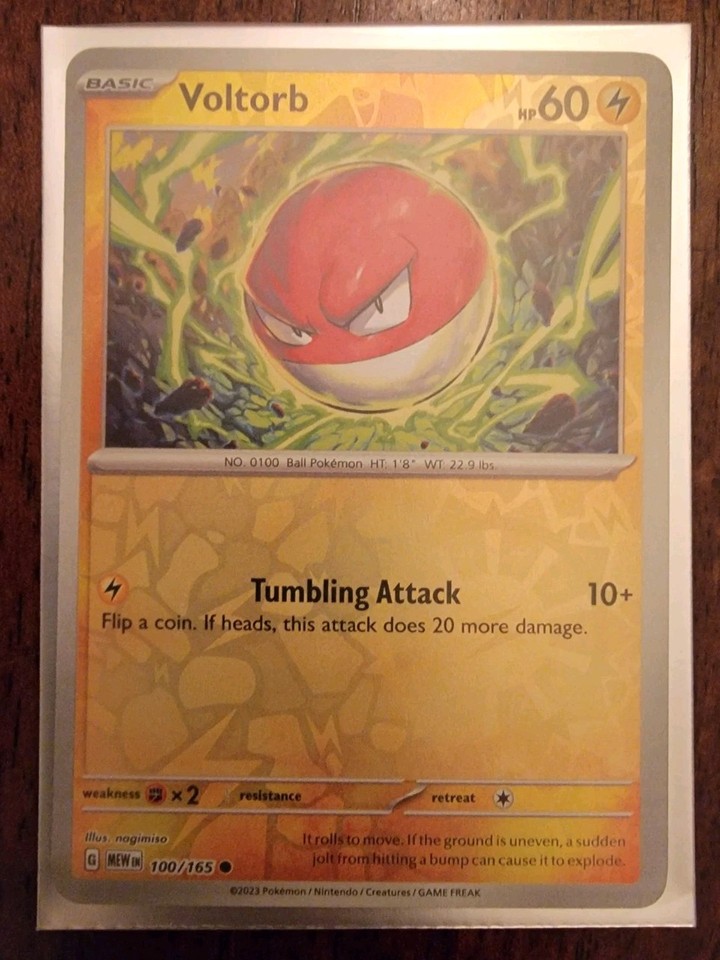 Voltorb 100/165 Sv: Scarlet & Violet 151 Reverse Holo | eBay