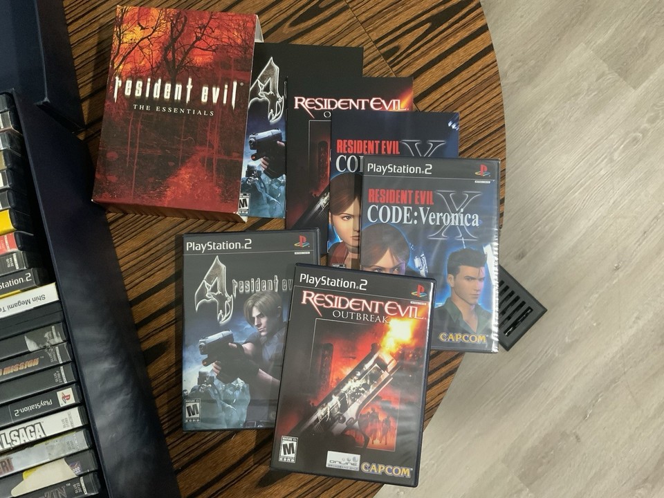 Resident Evil The Essentials For Ps2, One Used Not Tested, Other Two ...