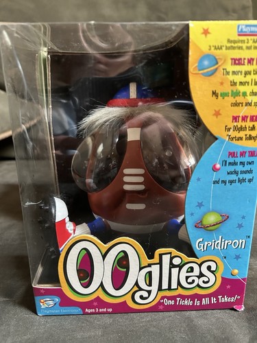 VINTAGE PLAYMATES OOglies GRIDIRON INTERACTIVE TOY 1999 ONE TICKLE DOES ...