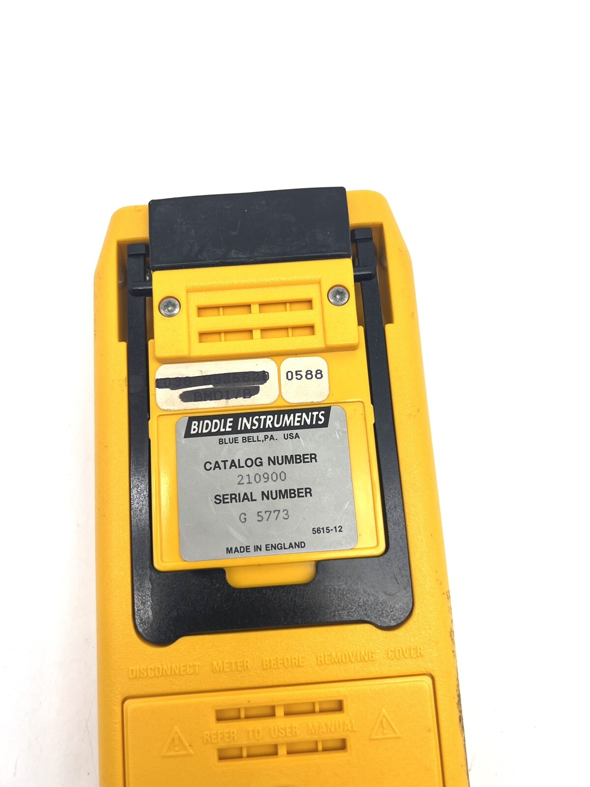 Biddle Industries 500V Voltmeter CAT 210900 Megger | eBay