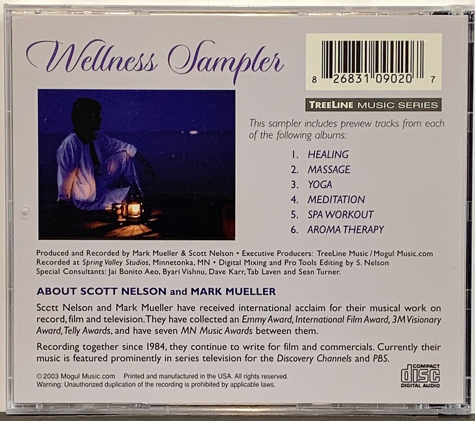 Wellness Sampler - Sample Tracks From 6 Albums Treeline Series CD 2003 ...