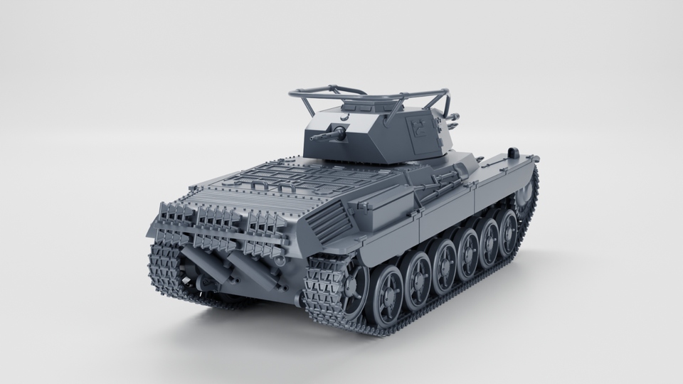 WW2 SWEDEN LANDSVERK LAGO TANK, 3D PRINTED, MANY SCALES AVAILABLE | eBay