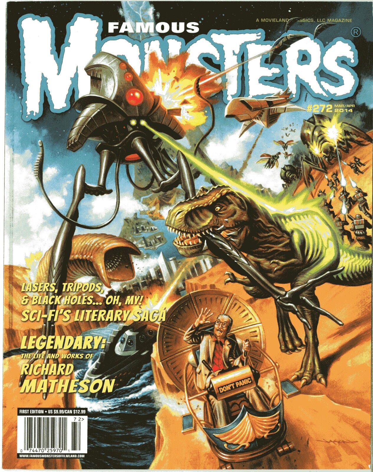 Famous Monsters of Filmland # 272 NEAR MINT April 2014 Terry Wolfinger ...