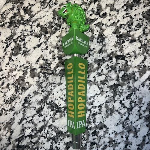 Karbach Brewing Hopadillo Armadillo Monster Texas 11" Draft Beer Tap ...