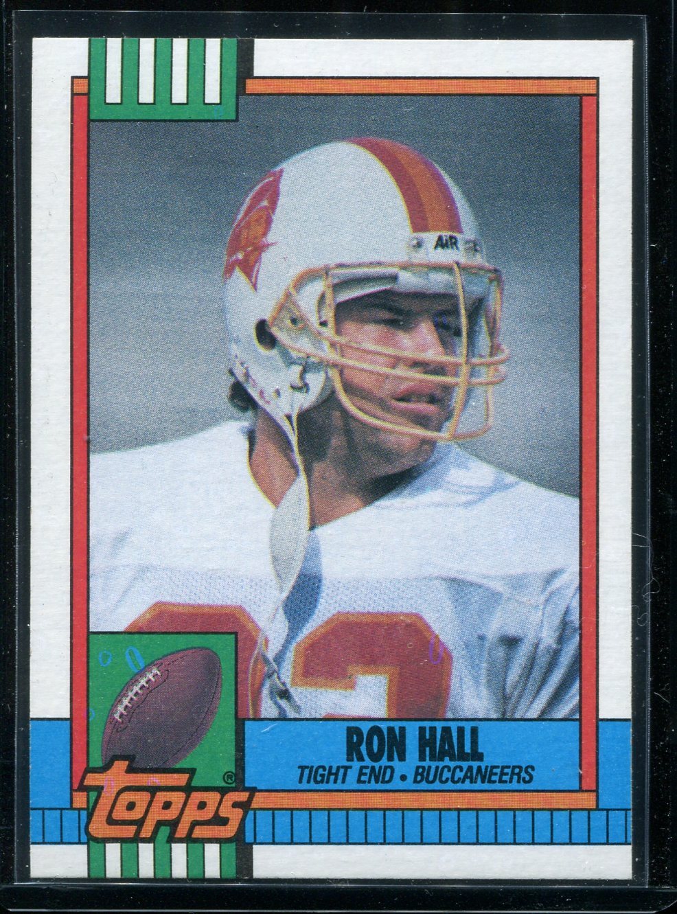 1990 Topps Football Ron Hall #404 Tampa Bay Buccaneers | eBay