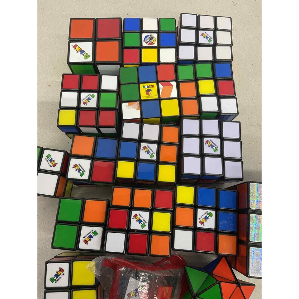 Rubik's Cube Multicolor Brain Teaser Puzzle Learning Toy Lot Wholesale ...