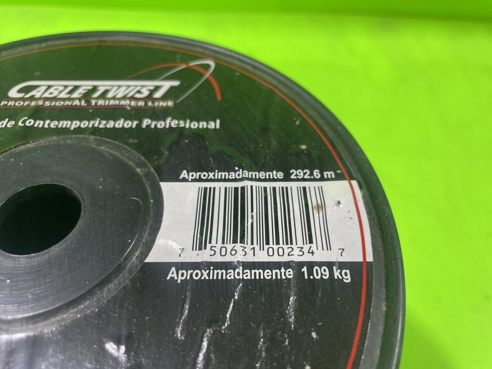 Genuine RedMax CT0010 CableTwist Professional Trimmer Line 960 ft .080 ...
