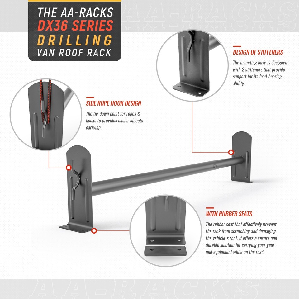 Pickup Truck Cap Topper 2 Bar Camper Shell Ladder Roof Van Rack ...