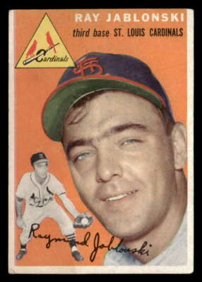 1954 Topps #26 Ray Jablonski VG JX4711 | eBay