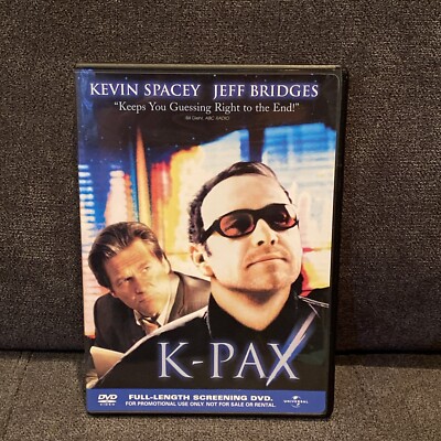 K-Pax (DVD, 2001) Very Good 25192155321| eBay