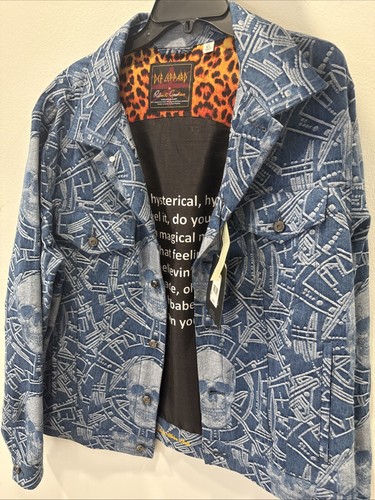 Robert Graham Def Leppard Hysteria Jacket In Indigo XL | eBay