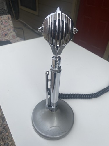 D-104 stand with DM 500 Bullethead Astatic microphone | eBay