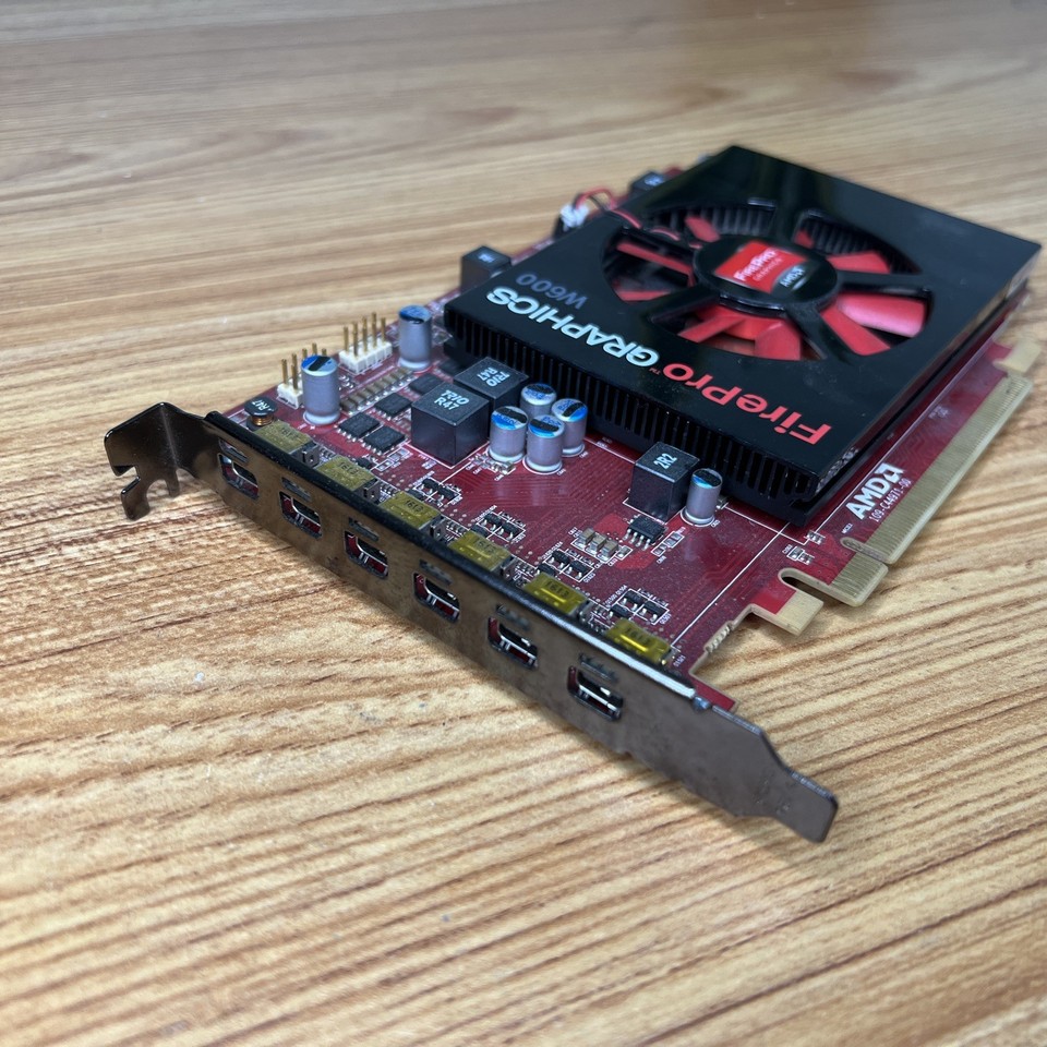 AMD FirePro W600 2GB GDDR5 6 Mini DP Video Graphics Card 109-C44971-00 | eBay UK