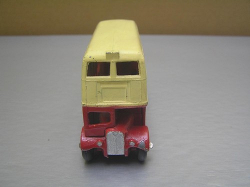 Dinky Toys 29C AEC Double Decker bus red and cream made in England VGC ...