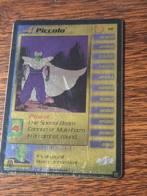 Score Dragon Ball Z CCG TCG DBZ Gold Foil Piccolo Promo P2 | eBay