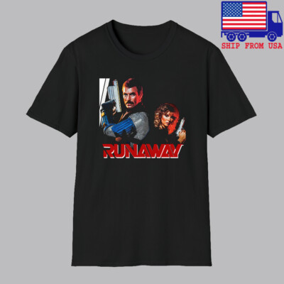 Runaway Retro Action Movie Men's Black Size S-5XL | eBay