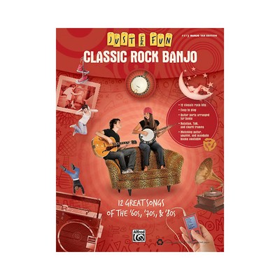 Alfred Just for Fun: Classic Rock Banjo Tab Book | eBay