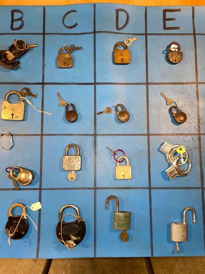28 Padlocks +keys Slaymaker, Master, Yale, Corbin others, Sterling ...