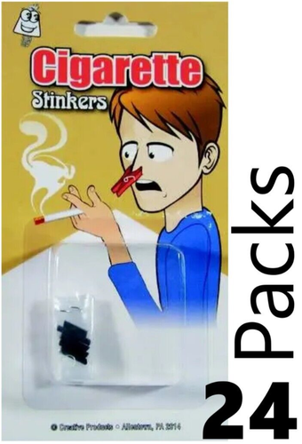 24 PACKS OF 5 Stink Smell Cigarette Loads - Gag Prank Smoking Joke (120 ...