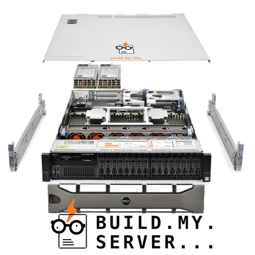 Dell PowerEdge R830 Server 2.10Ghz 40-Core 256GB 16x 1.6TB SAS SSD 12G ...